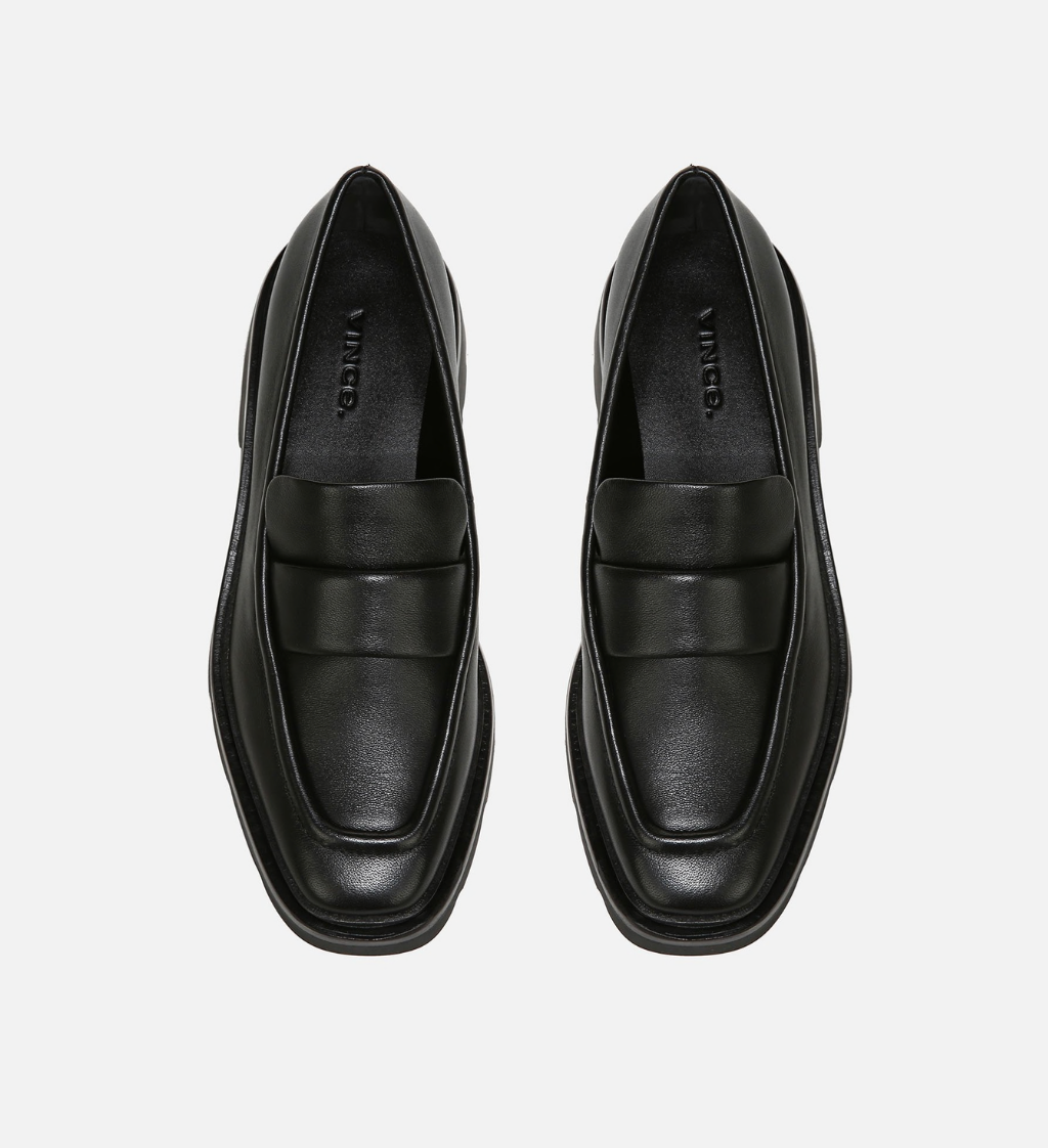 VINCE ROBIN LEATHER LOAFER – Indigo